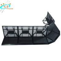 China Outdoor Aluminum Stage Crowd Control Barrier For Performance for sale
