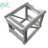 China Cross Tube 400*400mm Aluminum Bolt Truss Display Big Span Truss Frame for sale