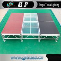China Acrylic Wedding Stage / Acrylic Platform Stage / Swimming Pool Glass Stage for sale