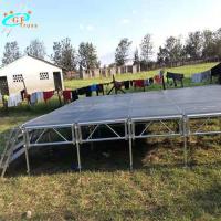 China Stage Platform Aluminium Platform Top Quality Aluminum Adjustable Legs Stage Platform for sale