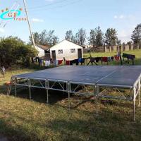 China Stage Platform Aluminium Platform Top Quality Aluminum Adjustable Legs Stage Platform for sale
