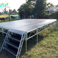 China Stage Platform Aluminium Platform Top Quality Aluminum Adjustable Legs Stage Platform for sale