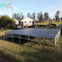 China Stage Platform Aluminium Platform Top Quality Aluminum Adjustable Legs Stage Platform for sale