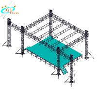 China 6061-T6 Aluminum Truss Roof Systems Concert Stage DJ Used for sale