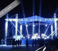 China Lightweight Aluminum Lighting Truss Dj Light Stand Display Structure for sale