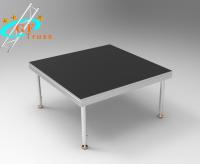 China aluminum  stage  truss  adjustable height 0.6--1M stage platform All ground for sale