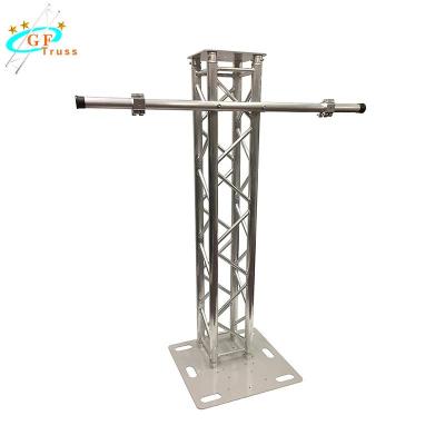 China Aluminum 6061-T6 Plasma Lighting Tower Truss TV Mount for sale