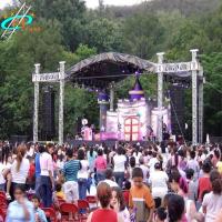 China Square Aluminum Roof Truss System 400*400mm For Concert for sale