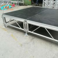 China Folding outdoor event concert dance aluminum stage platform,Adjustable Height for sale