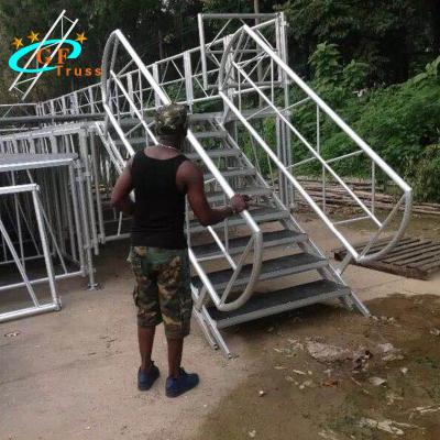 China 4ft*8ft portable stage platform,used stage platforms with stairs for sale