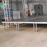 China Concert wedding  event stage adjustable riser durable platform for outdoor performance for sale