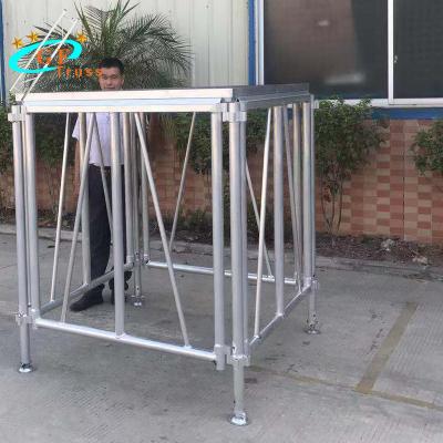 China Portable aluminum Adjustable Stage Plaform high bearing  platform for outdoor event concert for sale