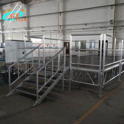 China Strong mobile stage,Easily install portable stage  for wedding/concert events for sale