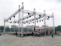China 50mm*3mm Spigot Aluminum Truss System Triangle Shape 6061-T6 for sale