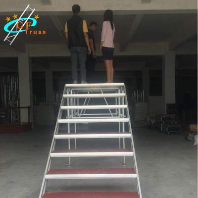 China GF Aluminum Non-Slip Portable concert Stage for outdoor big event plywood platform for sale