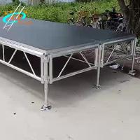 China GF Aluminum Non-Slip Portable concert Stage for outdoor big event plywood platform for sale
