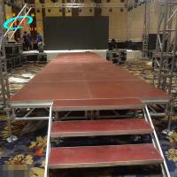 China Adjustable Stage Platform,Modular platform Choir portable smart stage  Riser for  event display for sale
