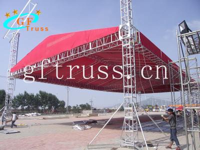 China TUV DJ Concert Square Aluminum Spigot Truss Hang LED Screen for sale