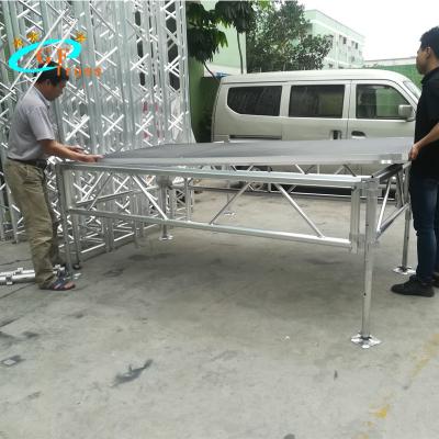 China 750KG/Square Meter Aluminum Stage Truss For Outdoor Concert for sale