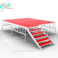 China Triangle Shape Aluminum Stage Lighting Truss Systems 50*3mm for sale