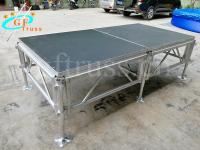 China Mobile Modular Outdoor Aluminum Stage Truss Lightweight for sale