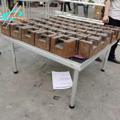 China Indoor Wedding Non Slip Portable Aluminum Stage 4ft*8ft for sale