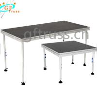 China 4ft*4ft 6061-T6 Aluminum Stage Platform Height Adjustable for sale