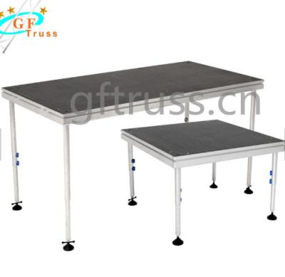 China 4ft*4ft 6061-T6 Aluminum Stage Platform Height Adjustable for sale