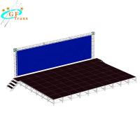 China 18mm Plywood 750kgs/m2 Aluminum Stage Truss for Concert for sale