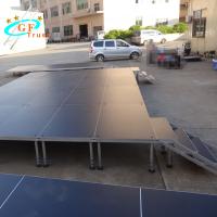 China Aluminium 3floors Outdoor Concert Stage Non Slip Surface for sale