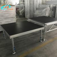 China Portable Aluminum Mobile Concert Stage Anti UV 1.22M*2.44M for sale