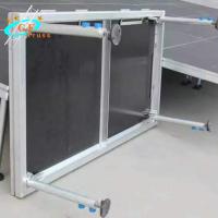 China Portable Aluminum Mobile Concert Stage Anti UV 1.22M*2.44M for sale