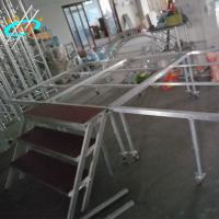 China Portable Aluminum Mobile Concert Stage Anti UV 1.22M*2.44M for sale