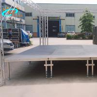 China Round Outdoor 6061-T6 Aluminum Stage Platform Anticrack for sale