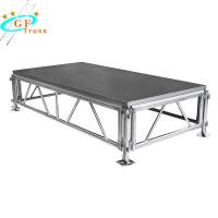 China Folding Light Weight Aluminum Stage Platform 1.22*1.22M for sale