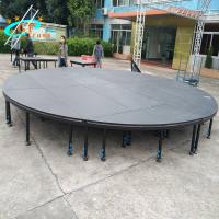 China GF Antifade Adjustable Aluminum Stage Platform Non Slip for sale