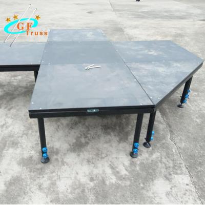 China Anti UV Adjustable Legs Portable Stage Platform For Outdoor Events for sale