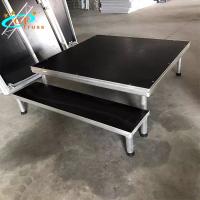 China Durable 4Legs Portable Aluminum Folding Stage 1.22*1.22M for sale