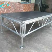 China Fireproof 1.22M*1.22M Aluminum Stage Platform For Concert Podium for sale