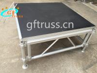 China Indoor Plexiglass Portable Aluminum Truss Stage 1.22*1.22M for sale