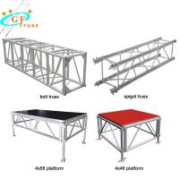 China 4m No Rust Square Lighting Aluminum Spigot Truss 290mm for sale