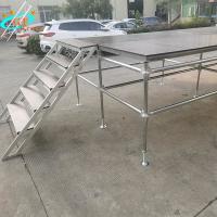 China Platform 6061-T6 Aluminum Truss Stage Movable Scaffolding for sale