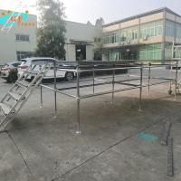 China Platform 6061-T6 Aluminum Truss Stage Movable Scaffolding for sale