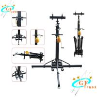 China 6M Black Alu 6061-T6 Crank Truss Speaker Stand For Prerformance for sale