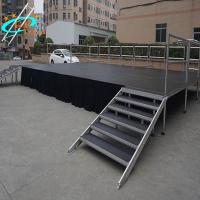 China Celebration Aluminum Stage Truss Adjustable Base 0.6M Height for sale