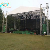 China Telescopic Integral Aluminum Roof Truss System Spigot Type for sale