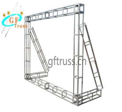 China 290*290mm Dragon Gate Triangle Lighting Truss Aluminum 6061-T6 for sale
