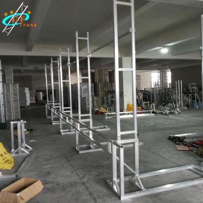China Aluminum 50*3mm Main Tube LED Screen Truss For LED Cabinet for sale