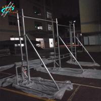 China Aluminum 50*3mm Main Tube LED Screen Truss For LED Cabinet for sale