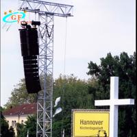 China 6061-T6 Aluminum Alloy Line Array Sound System Spigot Type for sale